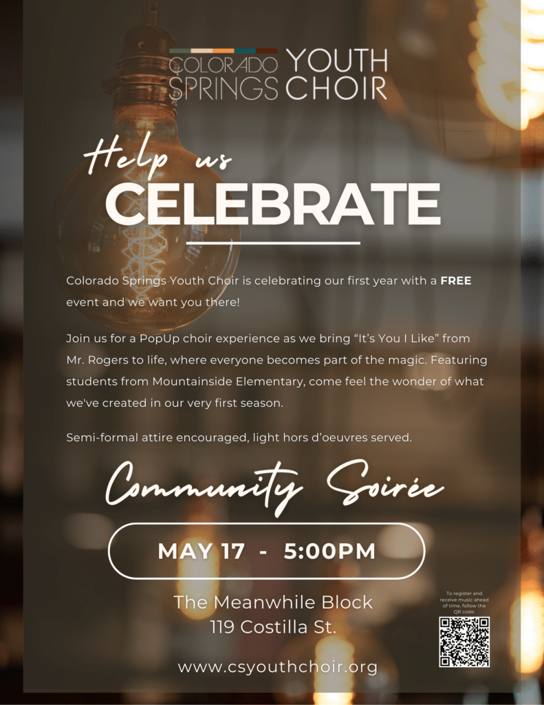 Community Soirée - Colorado Springs PopUp Choir